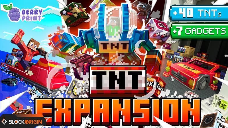 TNT Expansion by Razzleberries | CHUNK - Minecraft Bedrock Marketplace ...