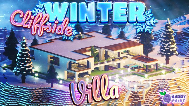 Winter Cliffside Villa by Razzleberries | CHUNK - Minecraft Bedrock ...