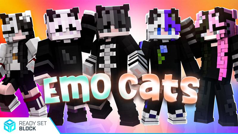 Emo Cats by Ready, Set, Block! | CHUNK - Minecraft Bedrock Marketplace ...