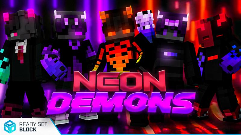 Neon Demons by Ready, Set, Block! | CHUNK - Minecraft Bedrock ...