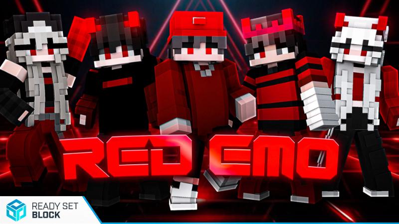 Red Emo by Ready, Set, Block! | CHUNK - Minecraft Bedrock Marketplace ...