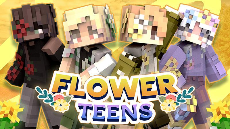 Flower Teens by Red Eagle Studios | CHUNK - Minecraft Bedrock Marketplace Explorer
