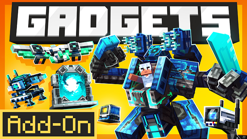 Gadgets Add-On by Red Eagle Studios | CHUNK - Minecraft Bedrock Marketplace Explorer