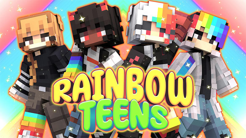 Rainbow Teens by Red Eagle Studios | CHUNK - Minecraft Bedrock ...
