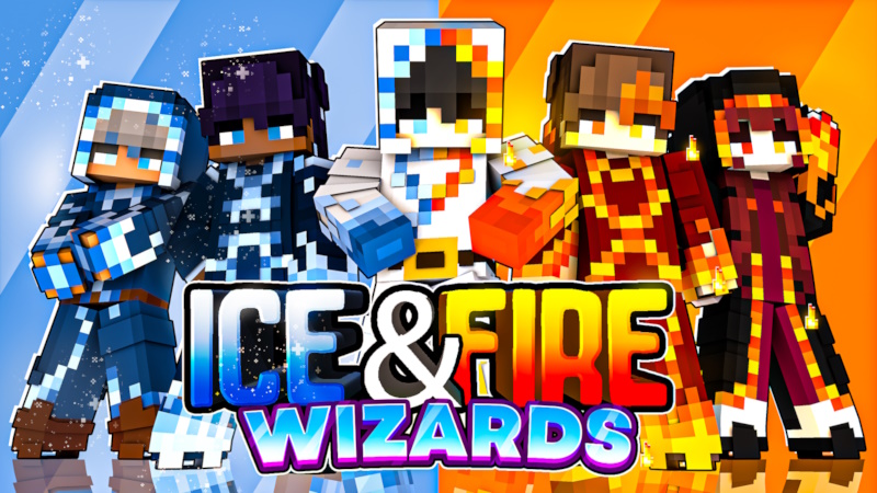 Ice And Fire Wizards by SandBlock Studios | CHUNK - Minecraft Bedrock ...