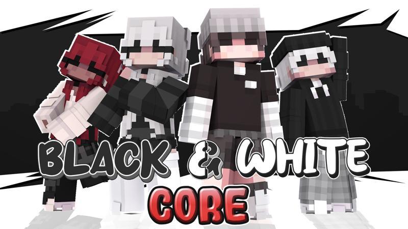 Black & White Core by Sapix | CHUNK - Minecraft Bedrock Marketplace ...