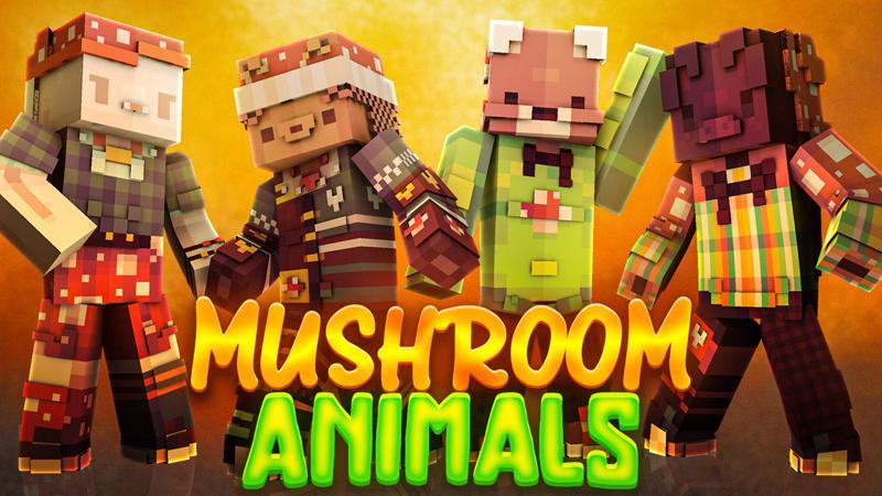 Mushroom Animals by Sapix | CHUNK - Minecraft Bedrock Marketplace Explorer