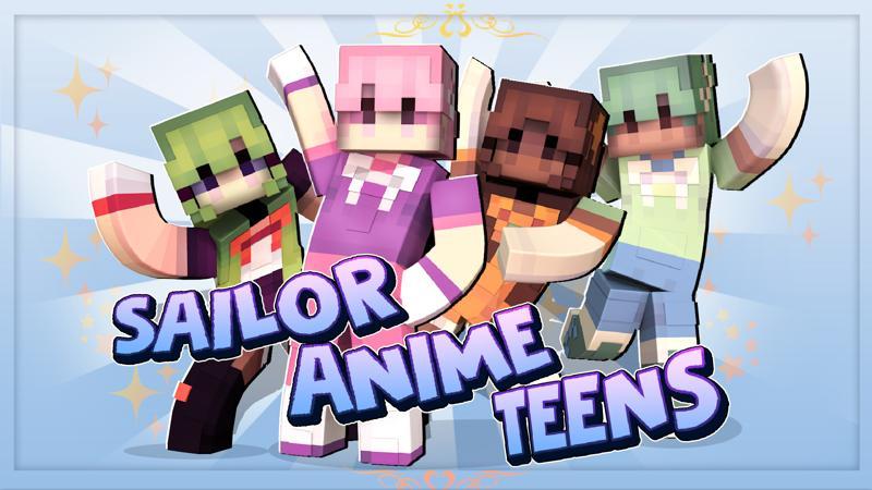 Sailor Anime Teens by Sapix | CHUNK - Minecraft Bedrock Marketplace ...