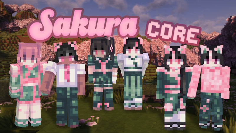 Sakura Core by Sapix | CHUNK - Minecraft Bedrock Marketplace Explorer