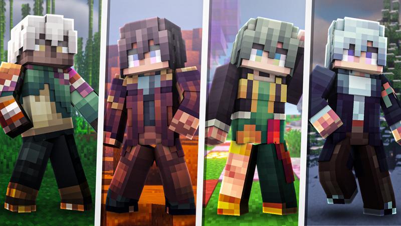 Travelers by Sapix | CHUNK - Minecraft Bedrock Marketplace Explorer