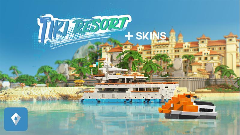 Tiki Resort by Sapphire Studios | CHUNK - Minecraft Bedrock Marketplace ...