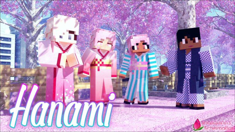 Hanami by Shaliquinn's Schematics | CHUNK - Minecraft Bedrock Marketplace Explorer
