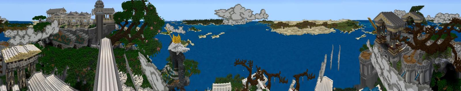 Mount Olympus by Shaliquinn's Schematics | CHUNK - Minecraft Bedrock ...