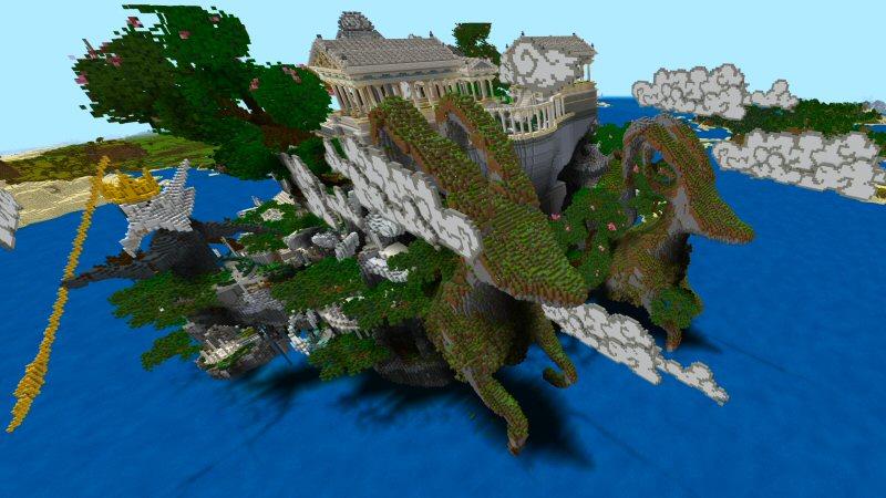 Mount Olympus by Shaliquinn's Schematics | CHUNK - Minecraft Bedrock ...