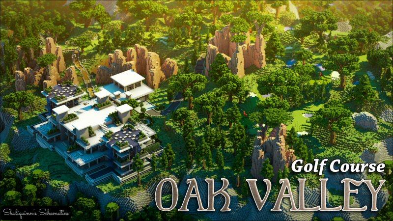 Oak Valley Golf Course by Shaliquinn's Schematics | CHUNK - Minecraft ...