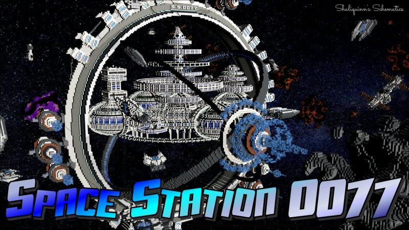 Space Station 0077 by Shaliquinn's Schematics | CHUNK - Minecraft ...