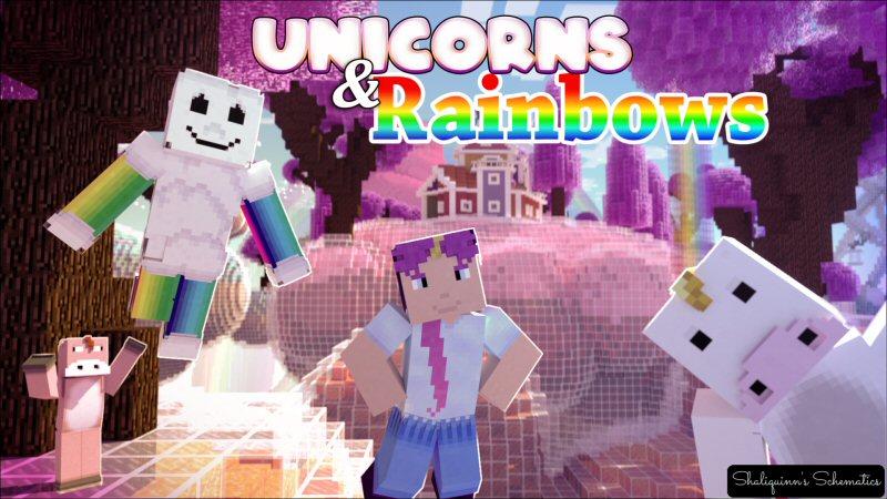 Unicorns & Rainbows by Shaliquinn's Schematics | CHUNK - Minecraft Bedrock Marketplace Explorer