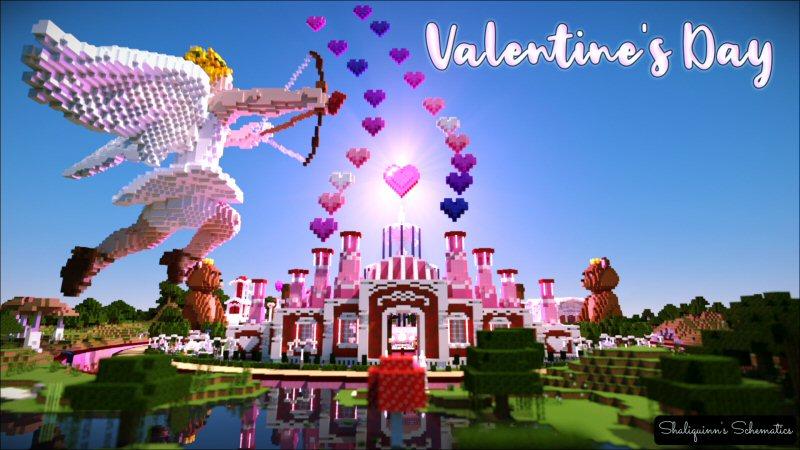 Valentine's Day by Shaliquinn's Schematics | CHUNK - Minecraft Bedrock ...