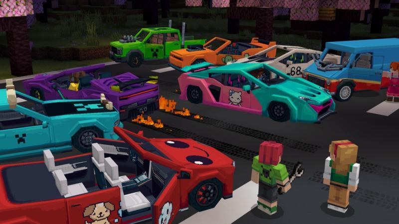 CARS+ Add-On by Shapescape | CHUNK - Minecraft Bedrock Marketplace Explorer