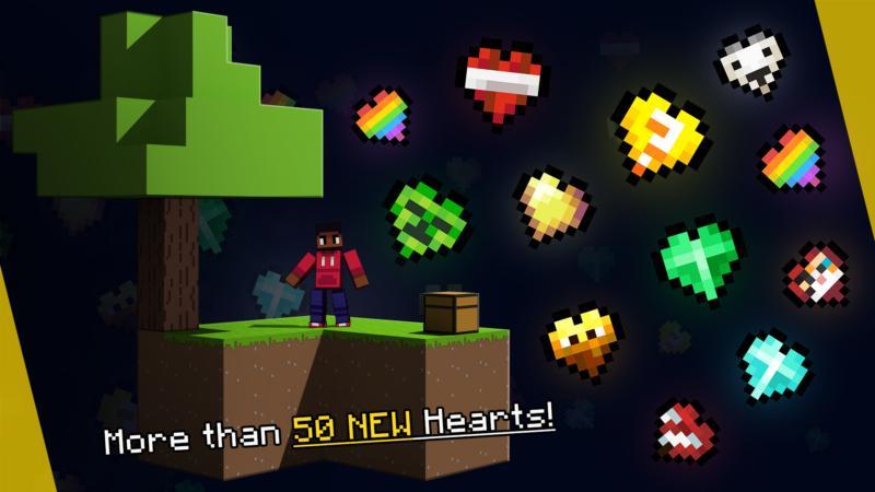 Custom Hearts Skyblock by Shapescape | CHUNK - Minecraft Bedrock ...