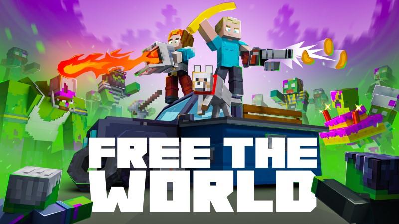 Free The World by Shapescape | CHUNK - Minecraft Bedrock Marketplace ...