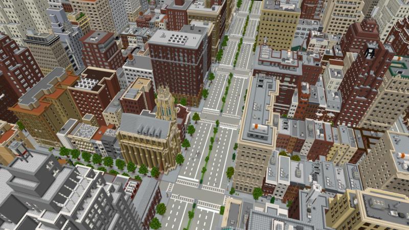 Immersion: New York by Shapescape | CHUNK - Minecraft Bedrock ...