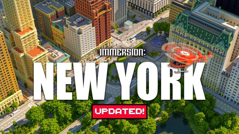 Immersion: New York by Shapescape | CHUNK - Minecraft Bedrock ...