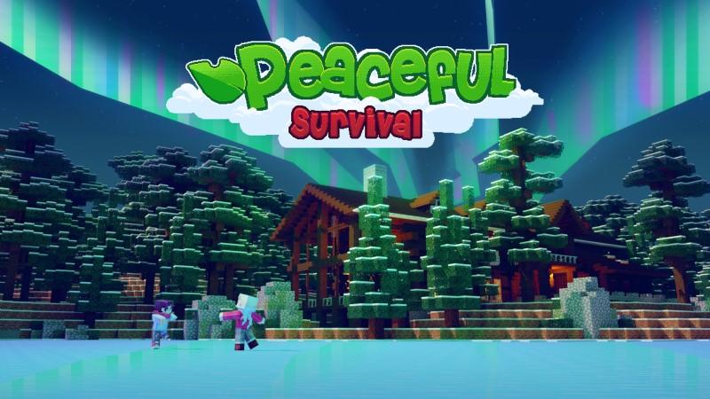 Peaceful by Shapescape | CHUNK - Minecraft Bedrock Marketplace Explorer