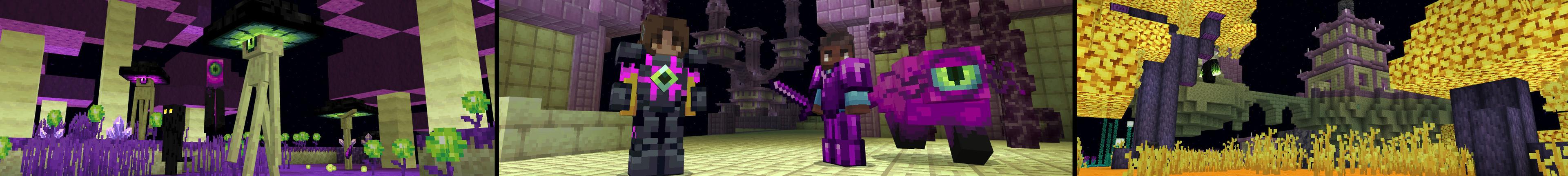 The End: Reimagined by Shapescape | CHUNK - Minecraft Bedrock ...