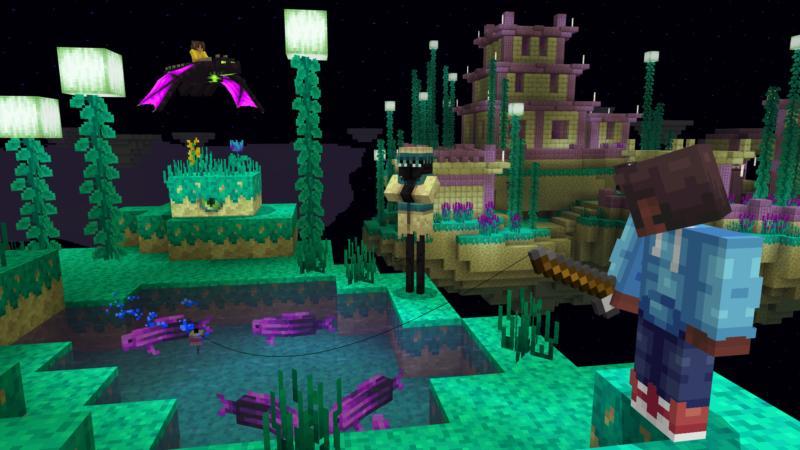 The End: Reimagined by Shapescape | CHUNK - Minecraft Bedrock ...