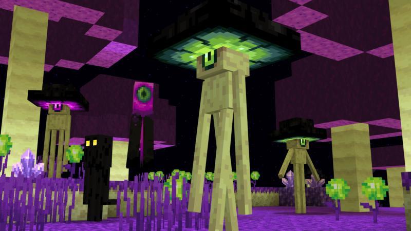The End: Reimagined by Shapescape | CHUNK - Minecraft Bedrock ...
