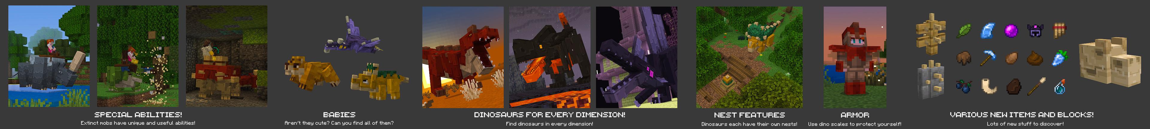 The Extinct - DINOSAURS Add-On by Shapescape | CHUNK - Minecraft ...