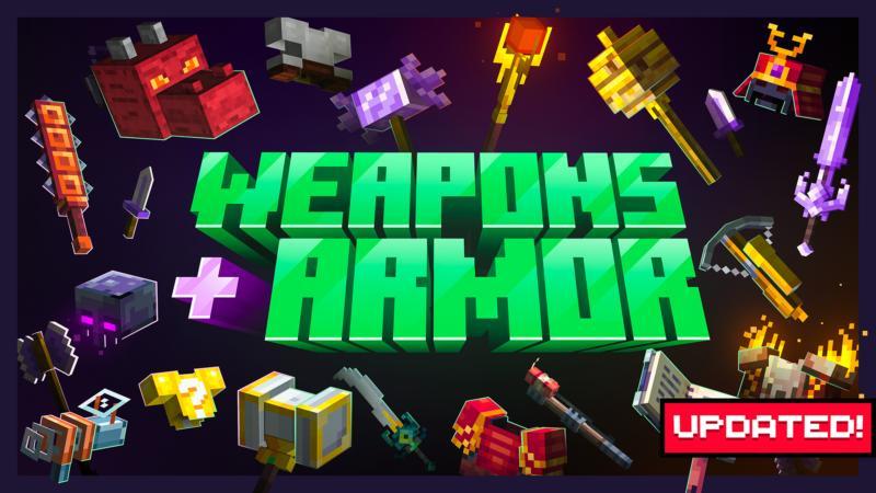 WEAPONS + ARMOR Expansion by Shapescape | CHUNK - Minecraft Bedrock ...