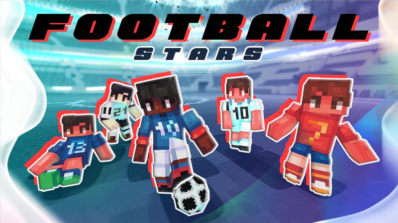 Football Stars by ShapeStudio | CHUNK - Minecraft Bedrock Marketplace ...