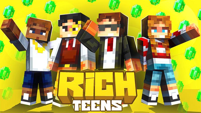 Rich Teens by ShapeStudio | CHUNK - Minecraft Bedrock Marketplace Explorer