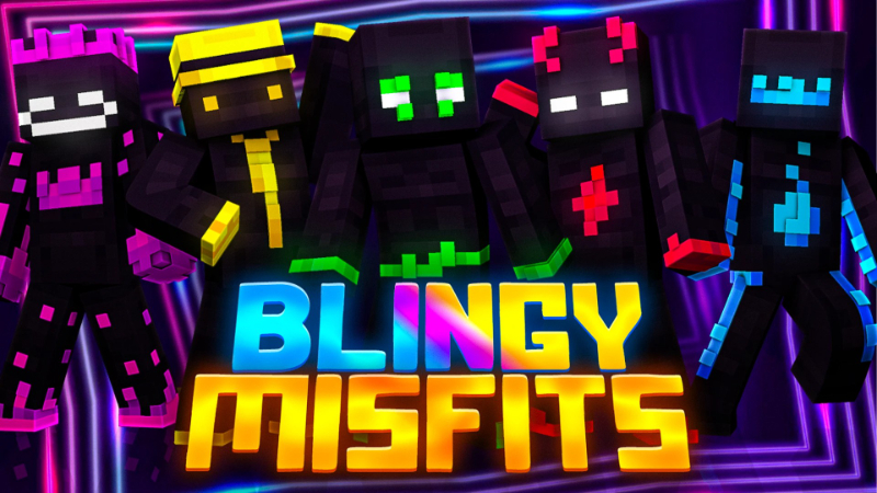Blingy Misfits by Skilendarz | CHUNK - Minecraft Bedrock Marketplace ...