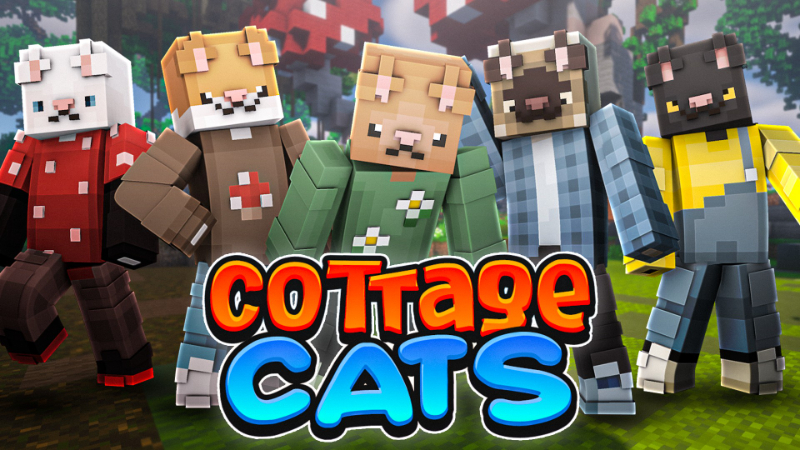 Cottage Cats by Skilendarz | CHUNK - Minecraft Bedrock Marketplace Explorer