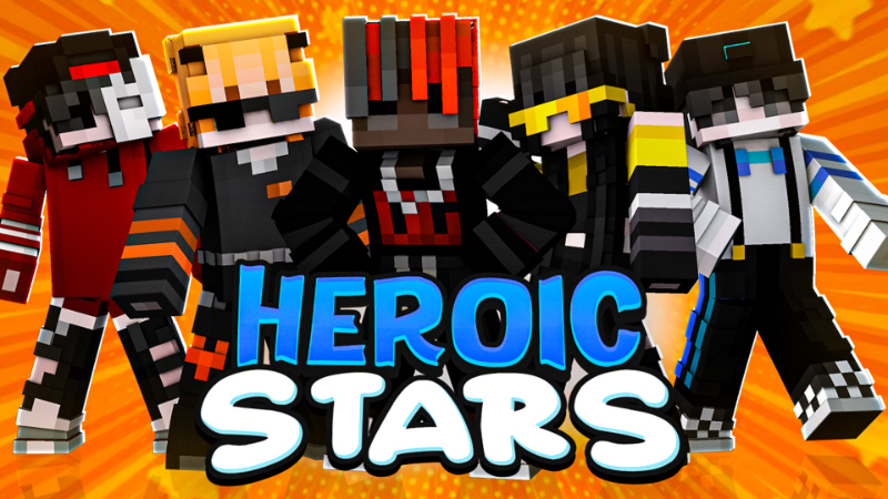 Heroic Stars by Skilendarz | CHUNK - Minecraft Bedrock Marketplace Explorer