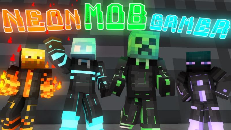 Neon Mob Gamers by Snail Studios | CHUNK - Minecraft Bedrock ...