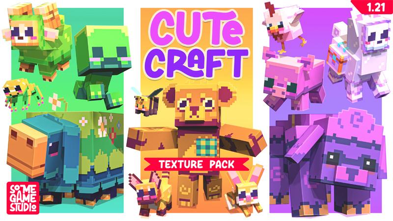 Cute Craft Texture Pack by Some Game Studio | CHUNK - Minecraft Bedrock ...