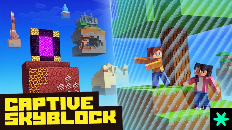 Captive Skyblock by Spark Universe | CHUNK - Minecraft Bedrock ...