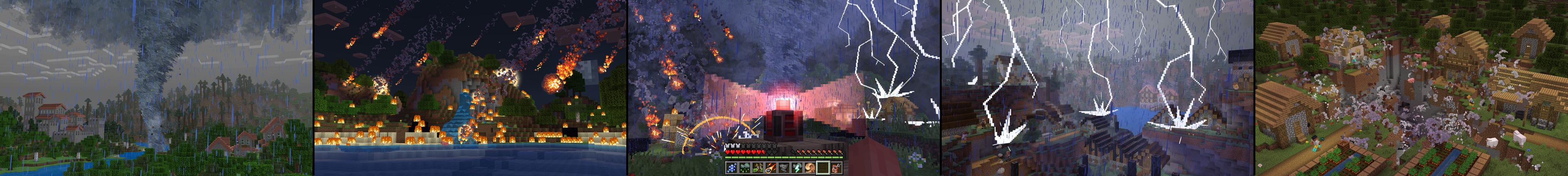 Insane Disasters Add-On by Spark Universe | CHUNK - Minecraft Bedrock ...