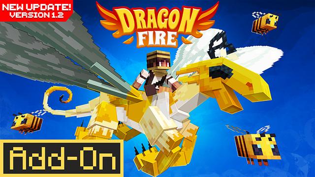 DragonFire Lite Add-On by Spectral Studios | CHUNK - Minecraft Bedrock Marketplace Explorer