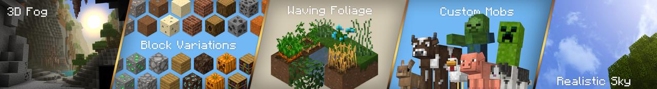 Classic Shadows by Square Dreams | CHUNK - Minecraft Bedrock ...