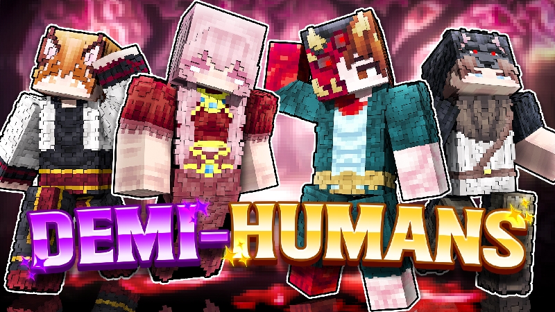 Demi-Humans by StarkTMA | CHUNK - Minecraft Bedrock Marketplace Explorer