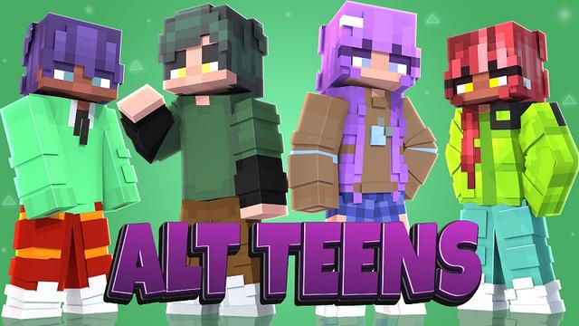 Alt Teens by Street Studios | CHUNK - Minecraft Bedrock Marketplace ...
