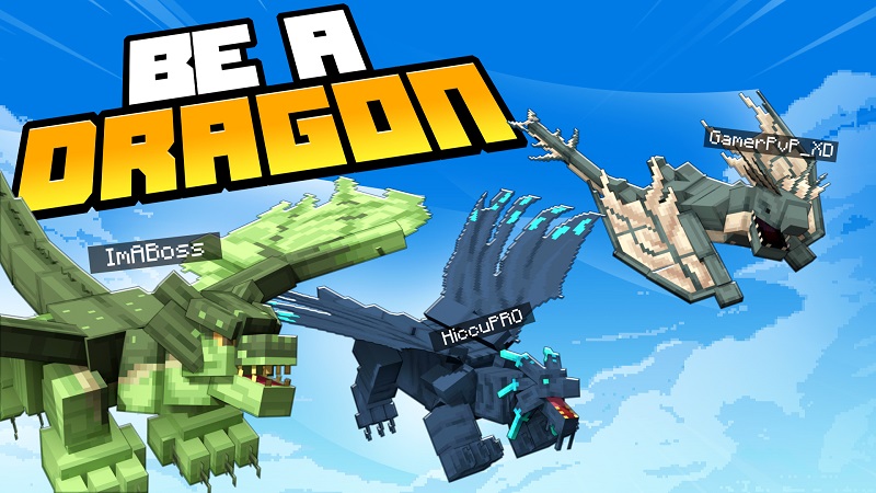 Be A Dragon by Street Studios | CHUNK - Minecraft Bedrock Marketplace Explorer