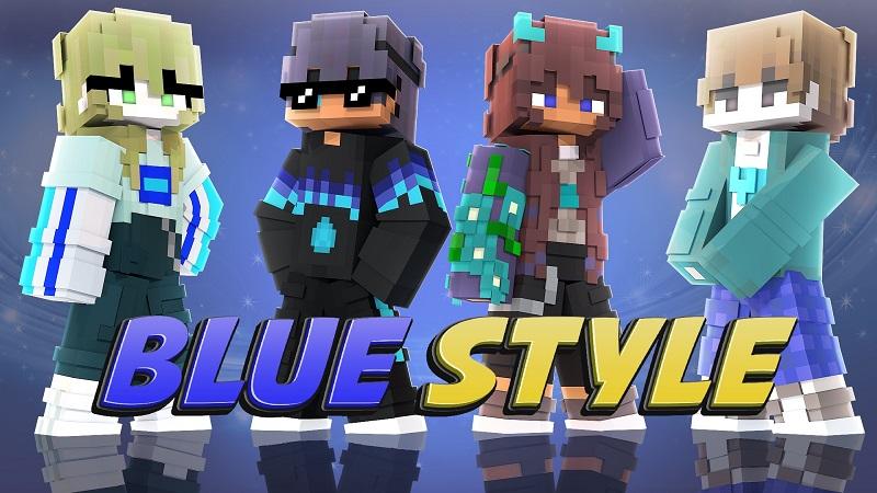 Blue Style by Street Studios | CHUNK - Minecraft Bedrock Marketplace ...