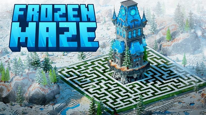 Frozen Maze by Street Studios | CHUNK - Minecraft Bedrock Marketplace ...
