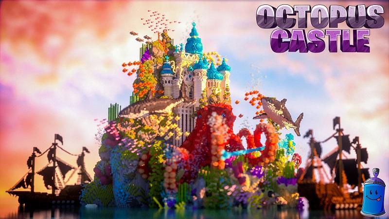 Octopus Castle by Street Studios | CHUNK - Minecraft Bedrock ...
